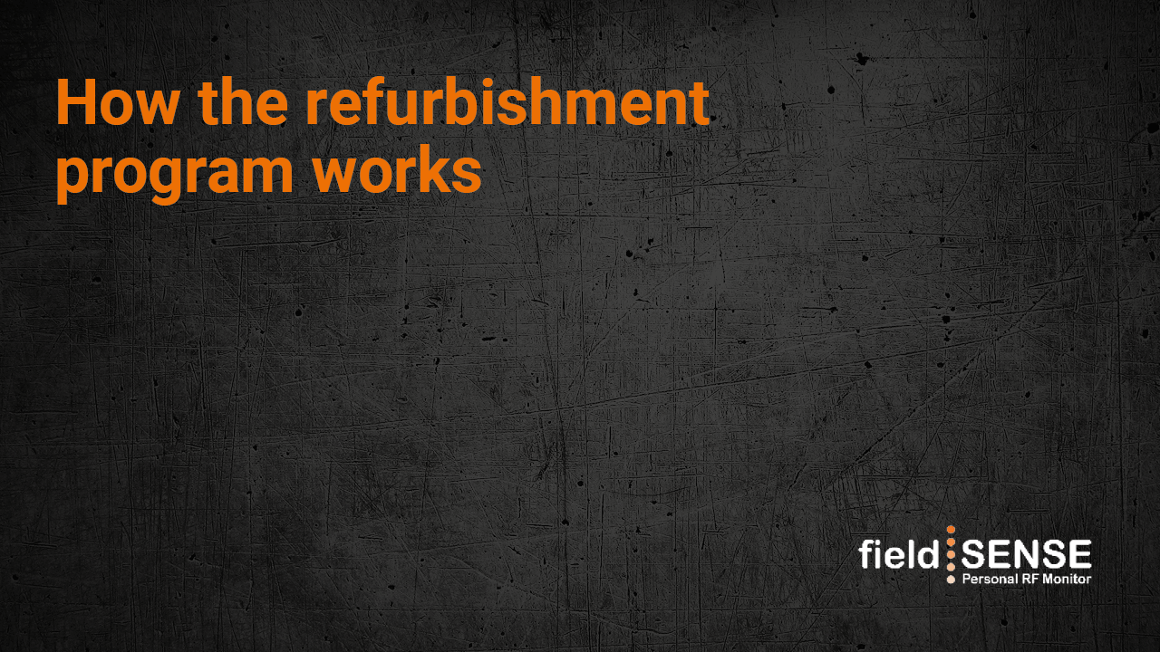 Personal RF Monitors for Tower Technicians